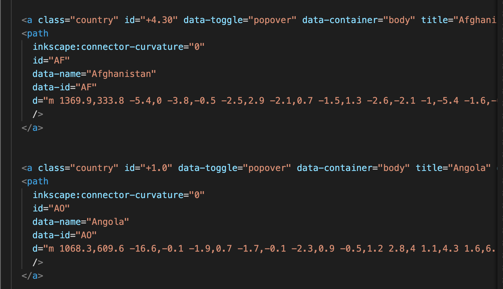Integrating An Svg Map Using Twig In Drupal